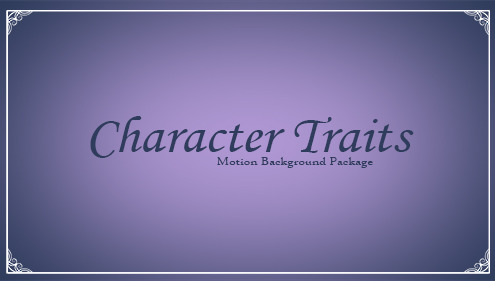 CharacterTraitsFeatured | 1000+ Royalty Free Motion Backgrounds and ...